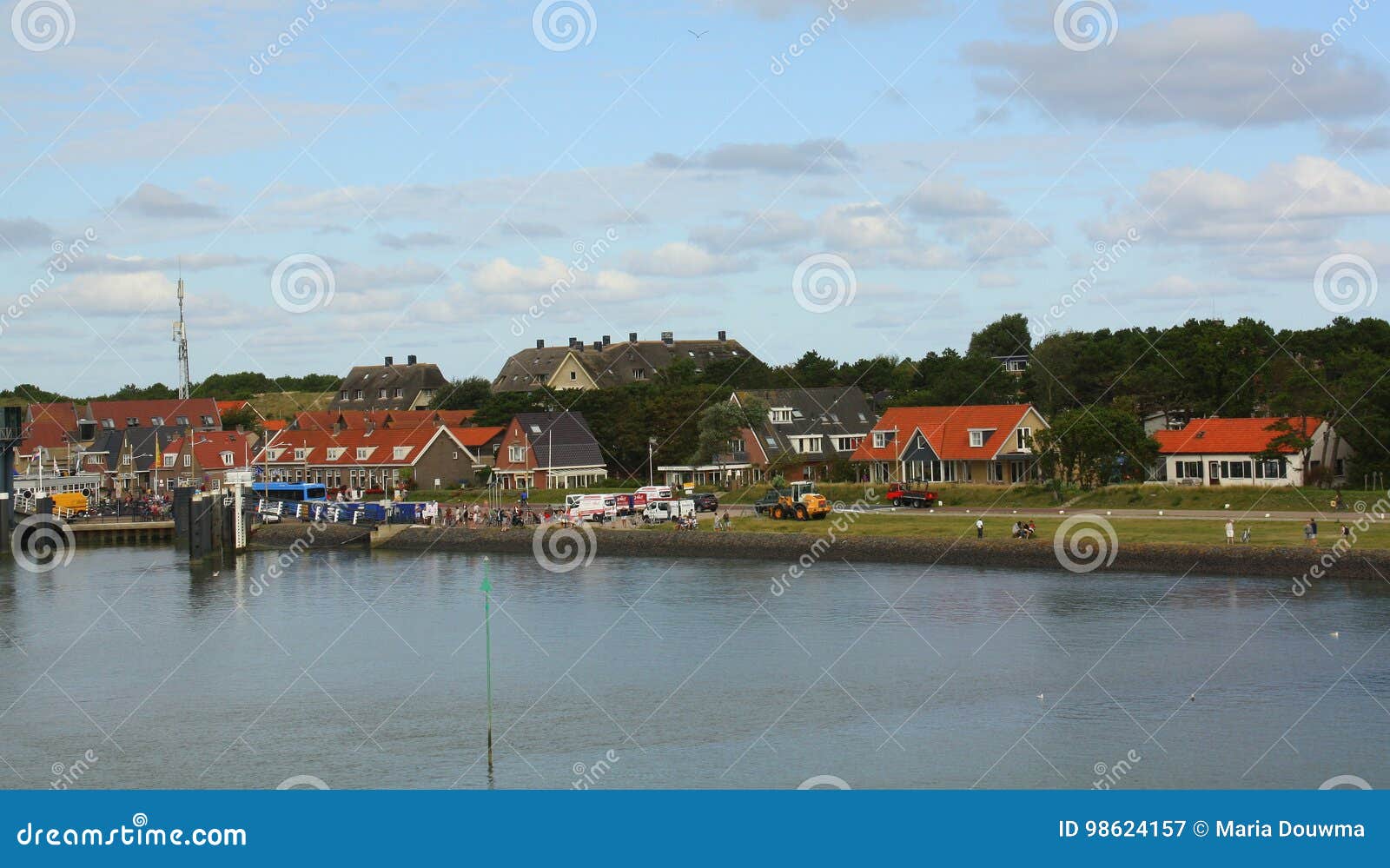 Harbour of Vlieland editorial photography. Image of vlieland - 98624157