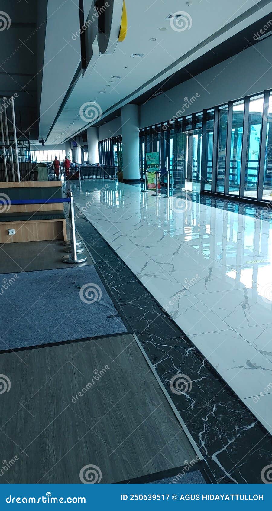 Harbourfront of Modern Seaport Stock Image - Image of seaport, ferry ...