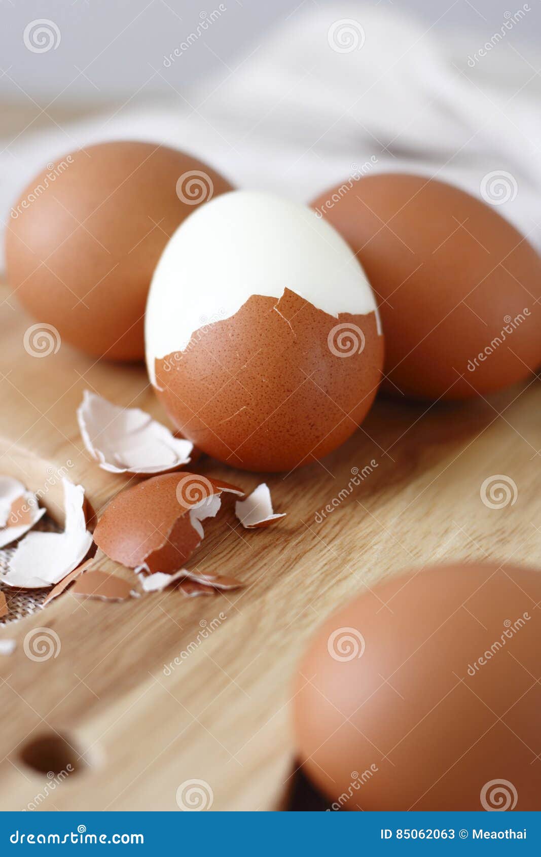 Hard boiled eggs stock image. Image of eggs, freshegg - 85062063