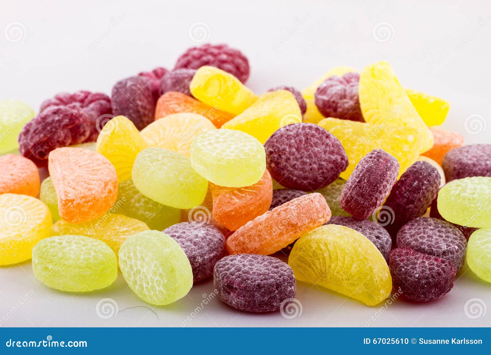 Hard candy stock photo. Image of color, isolated, fruit - 67025610
