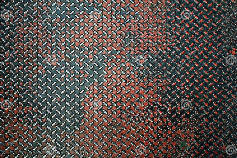 Hard Chrome Diamond Plate Pattern Stock Photo - Image of iron, rough ...