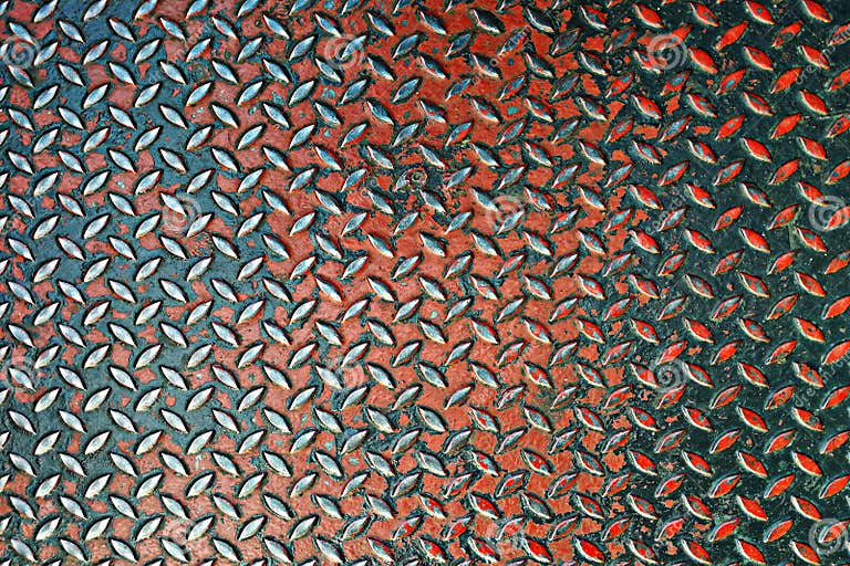 Hard Chrome Diamond Plate Pattern Stock Image - Image of iron, plate ...