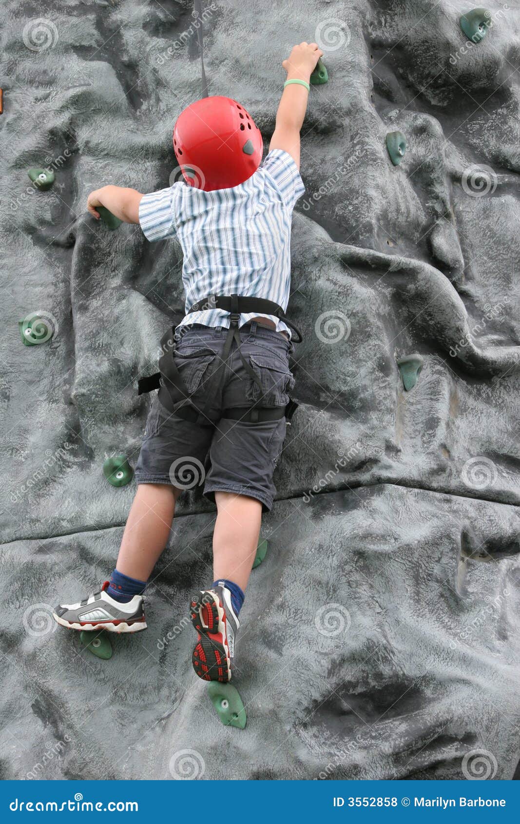 Hard Climb stock photo. Image of height, harnessed, bravery - 3552858
