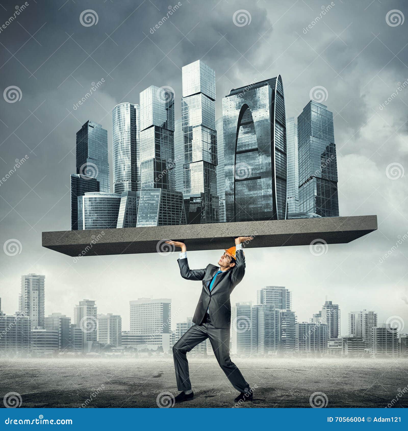 Hard construction work stock photo. Image of construct - 70566004