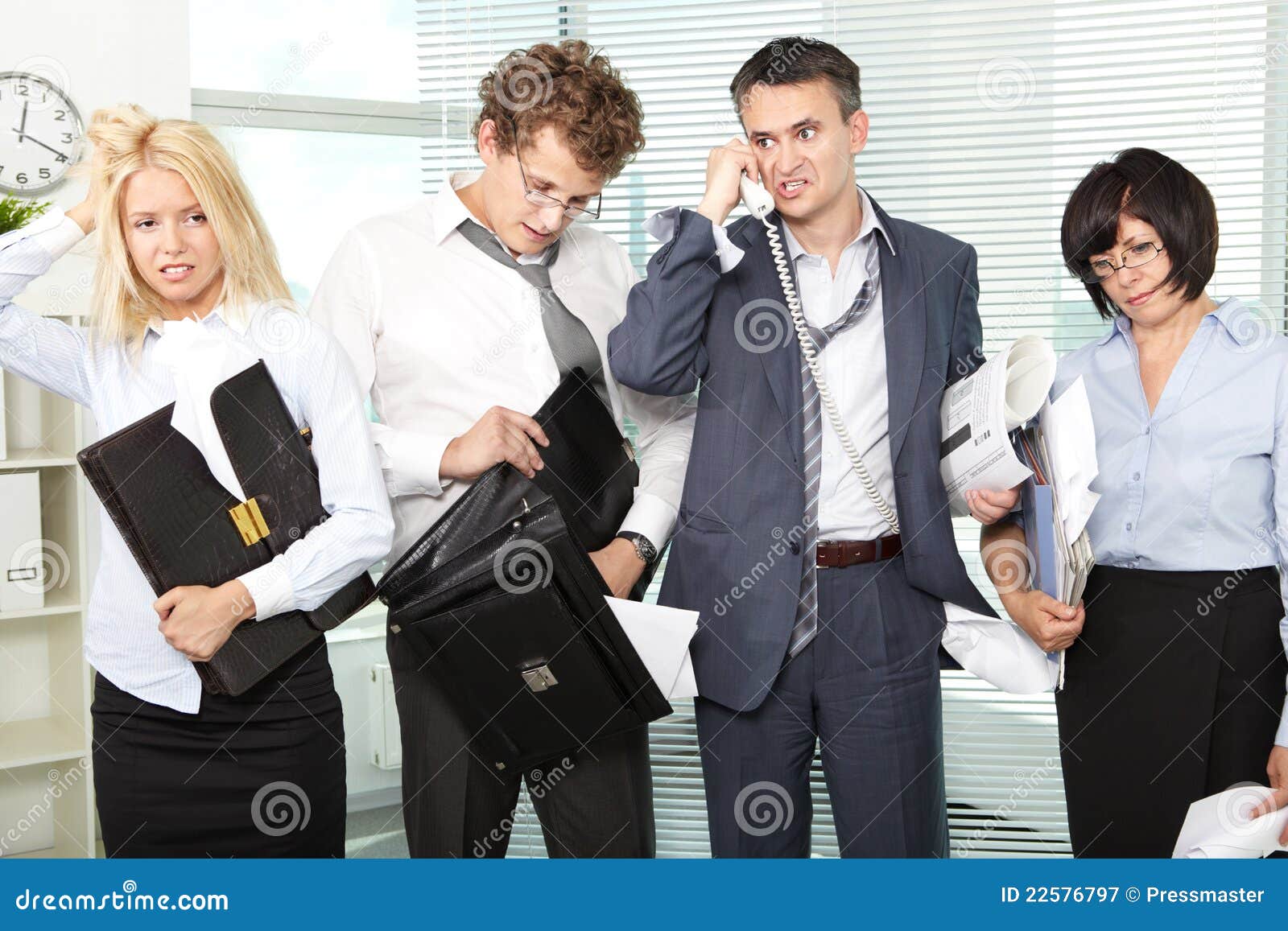 Hard day stock image. Image of collar, holding, embarrassed - 22576797