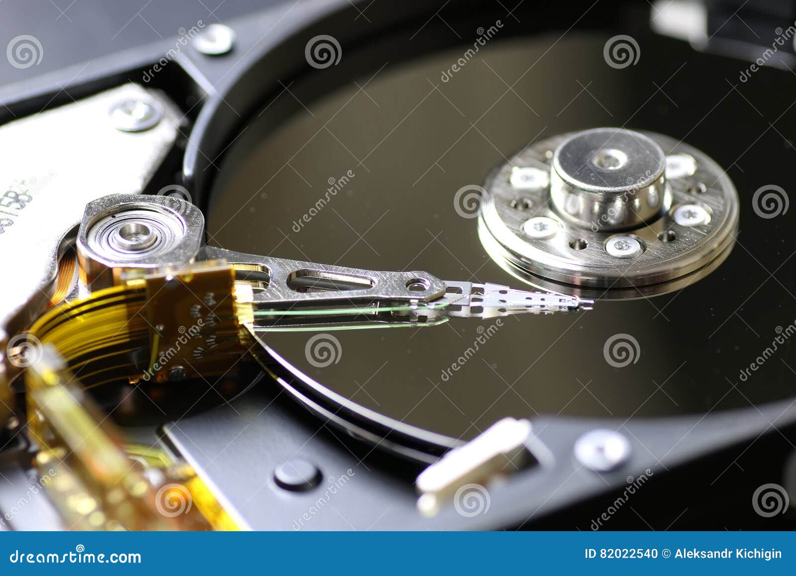 Hard Disc Drive Repair Macro Stock Photo - Image of information, drive ...