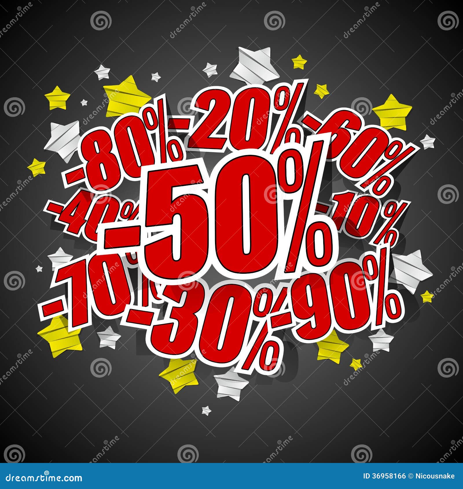 Hard Discount Sale Badges stock vector. Illustration of business - 36958166