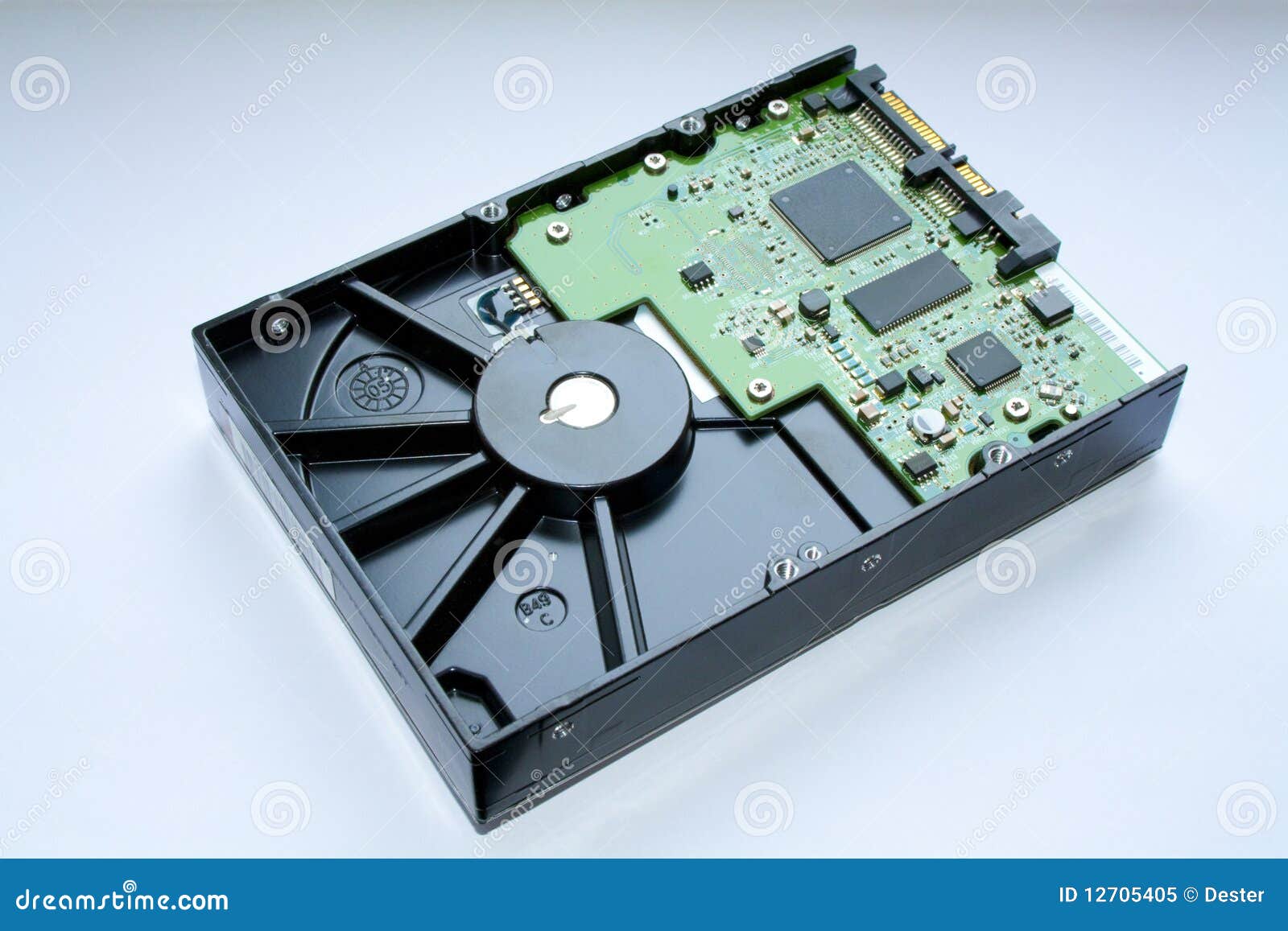 Hard disk stock image. Image of byte, record, binary - 12705405