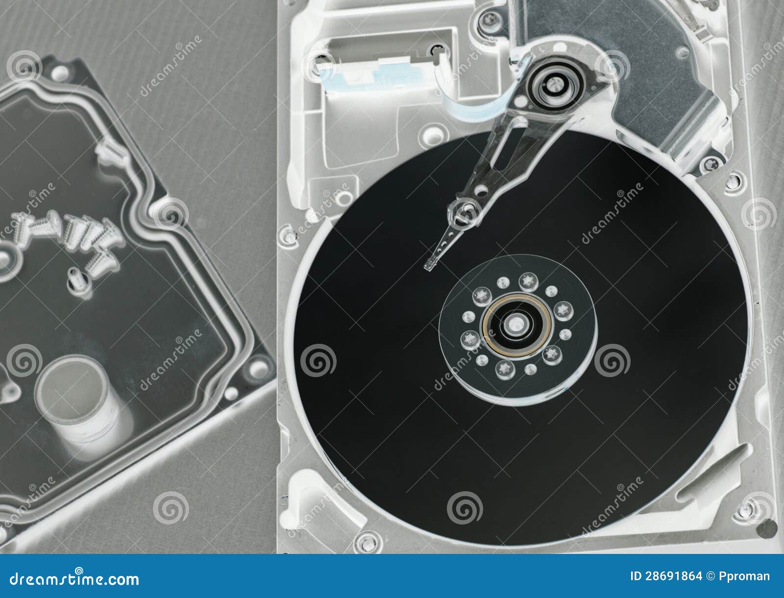 Hard disk stock photo. Image of drive, inside, disc, record - 28691864