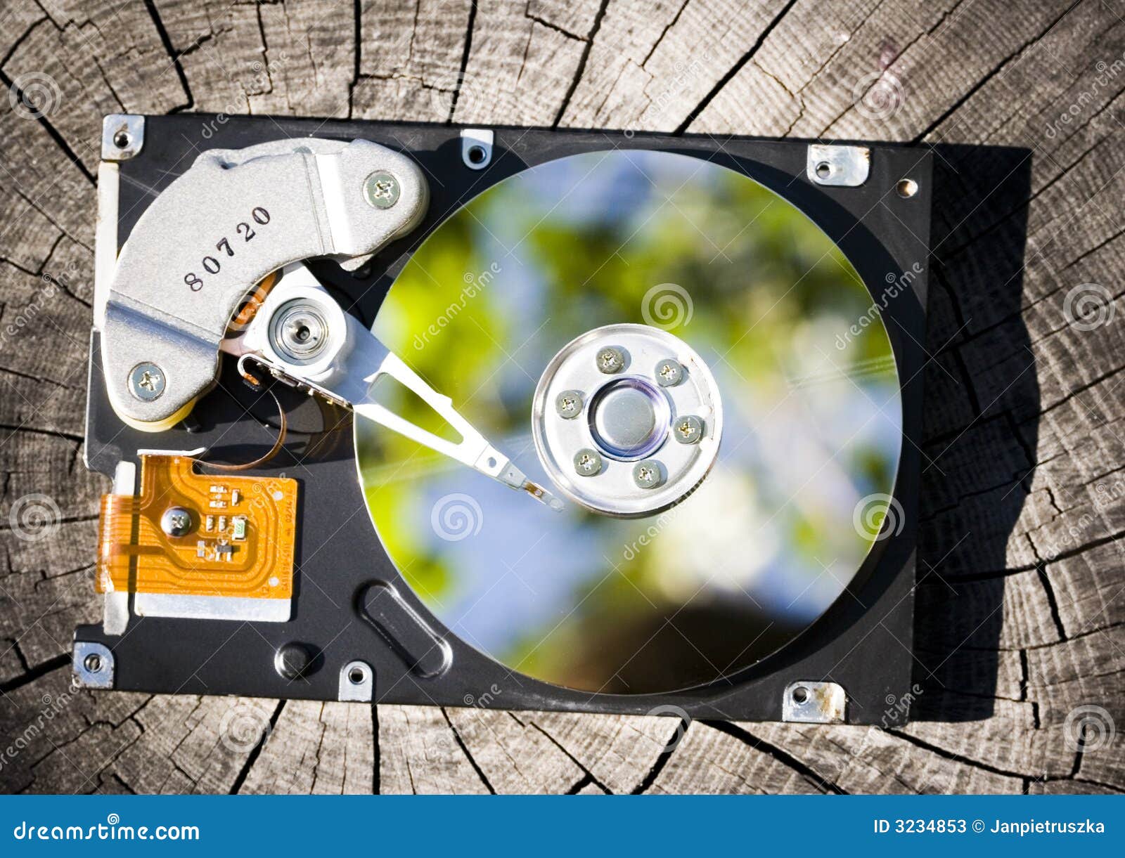 Hard disk stock image. Image of information, database - 3234853