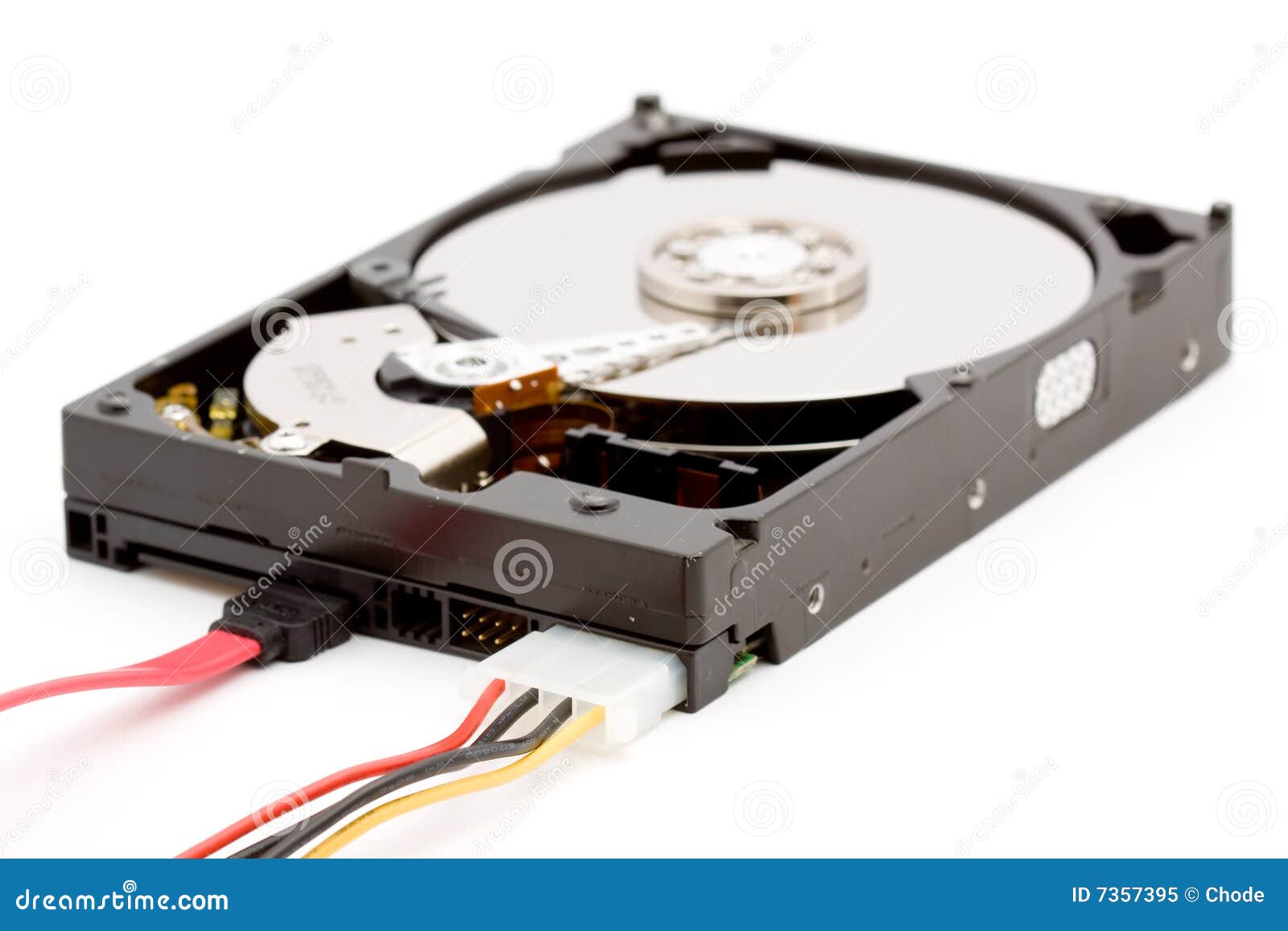 Hard disk stock image. Image of disk, power, electrical - 7357395
