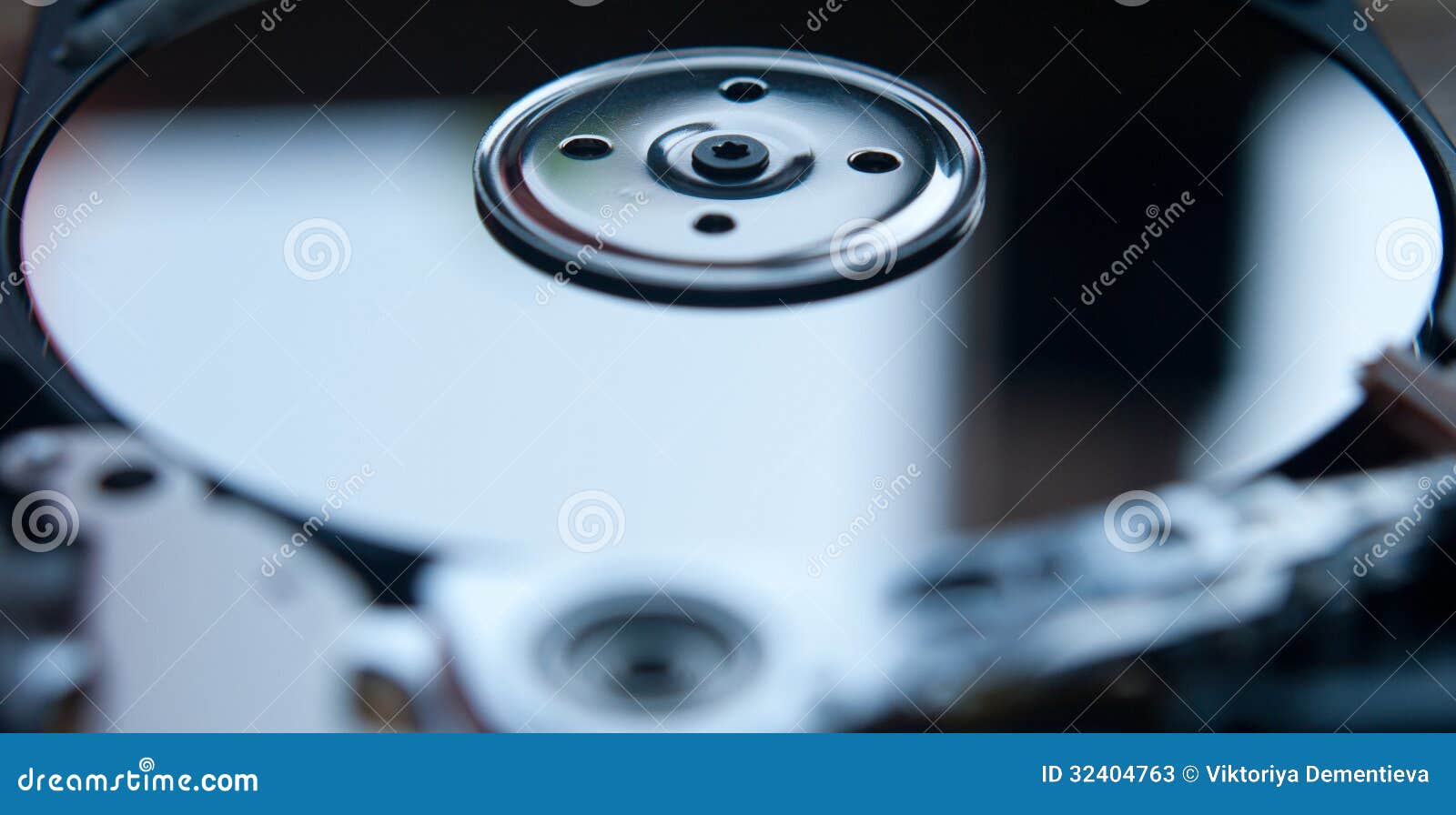 Hard disk of computer stock image. Image of medium, closeup - 32404763