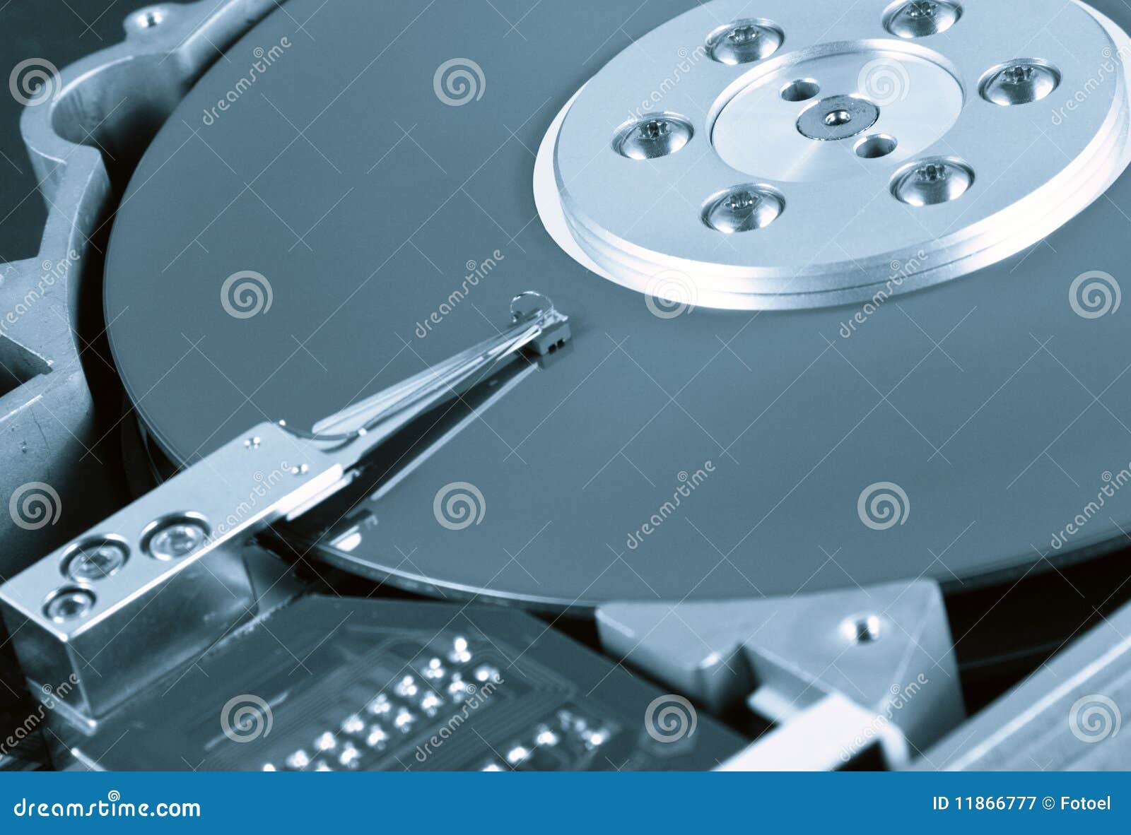 Hard Disk Drive stock image. Image of blue, code, disks - 11866777