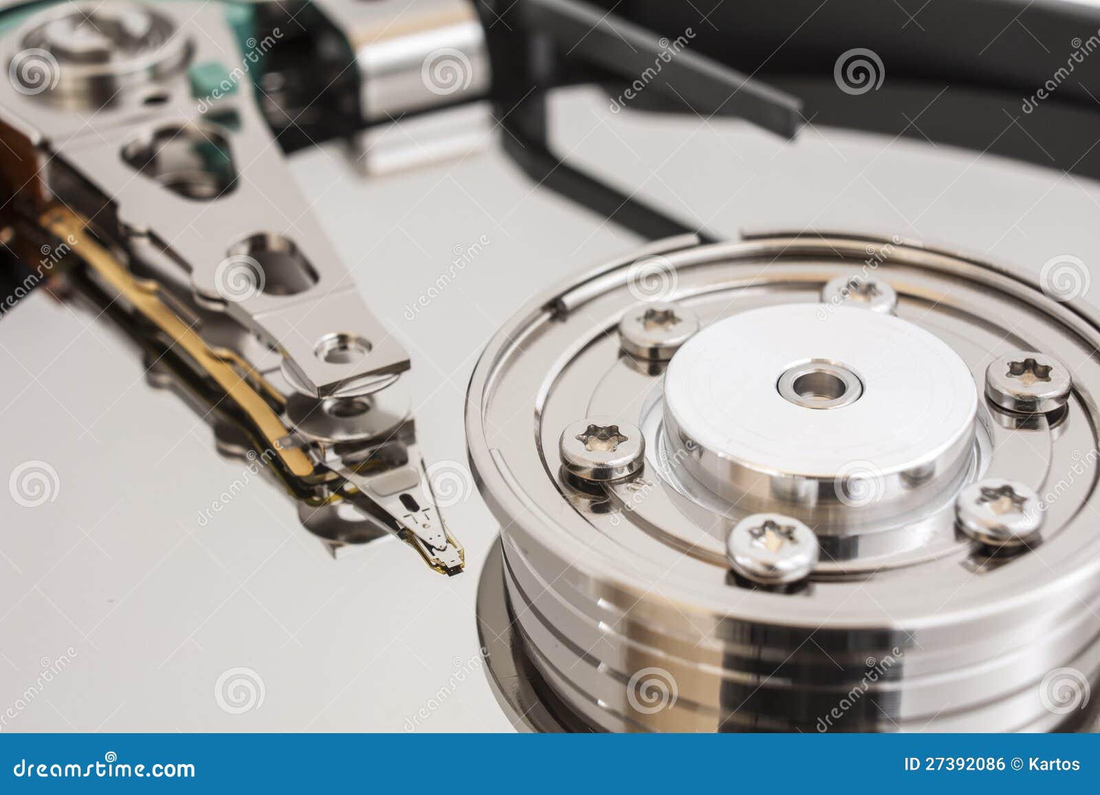 Hard disk drive stock photo. Image of drive, electronic - 27392086