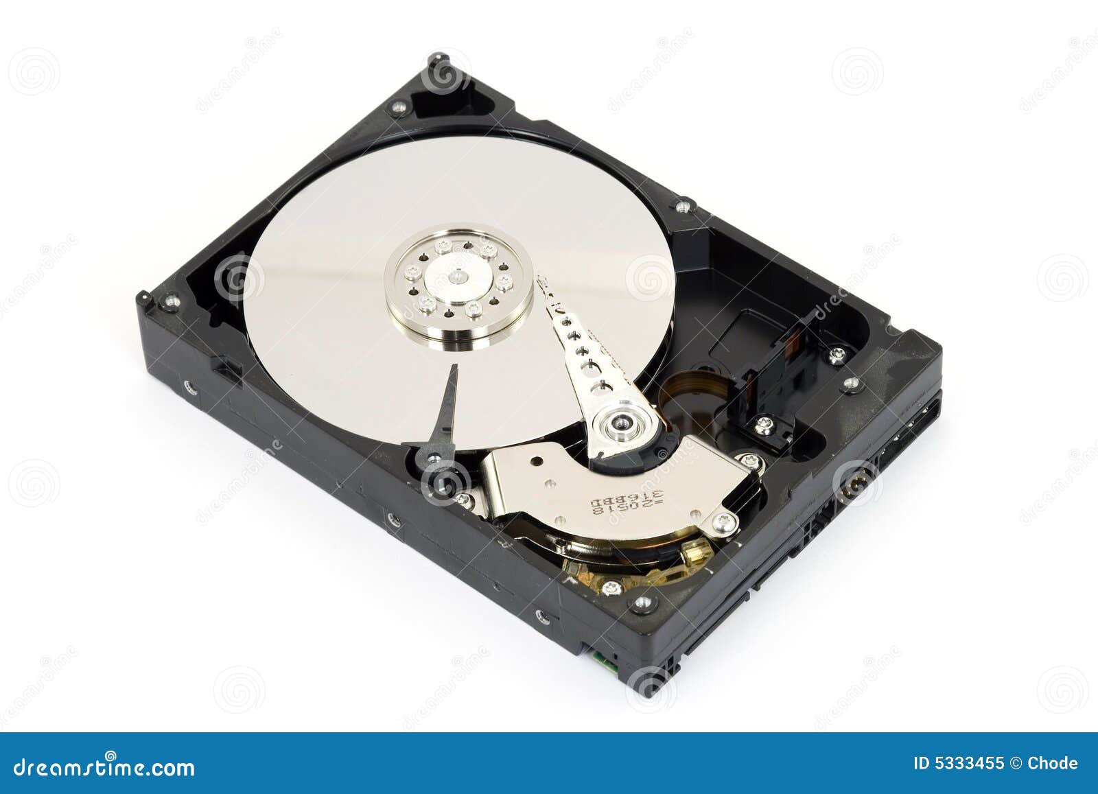 Hard disk drive stock image. Image of medium, capacity - 5333455