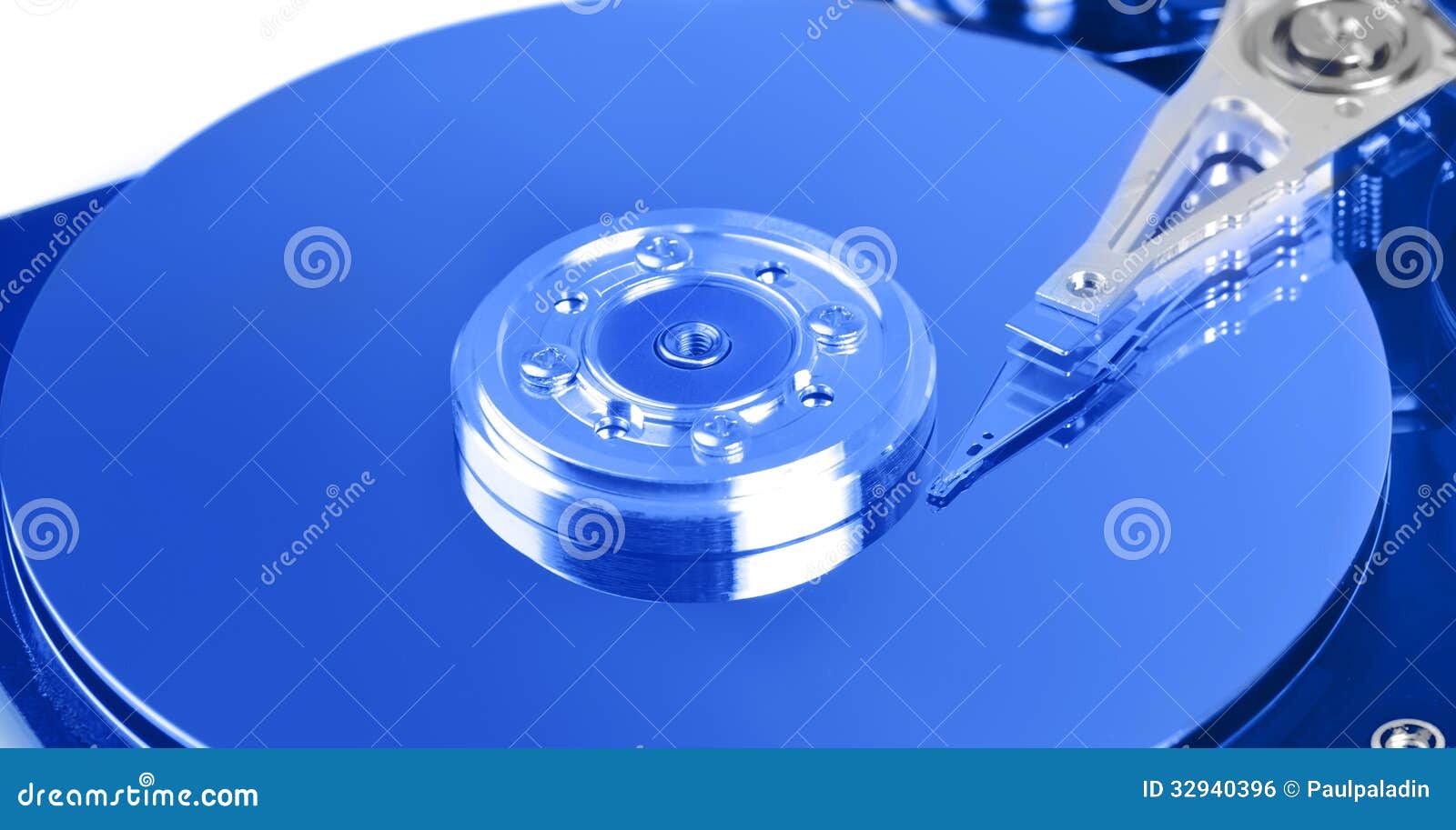 Hard disk drive stock photo. Image of technology, steel - 32940396