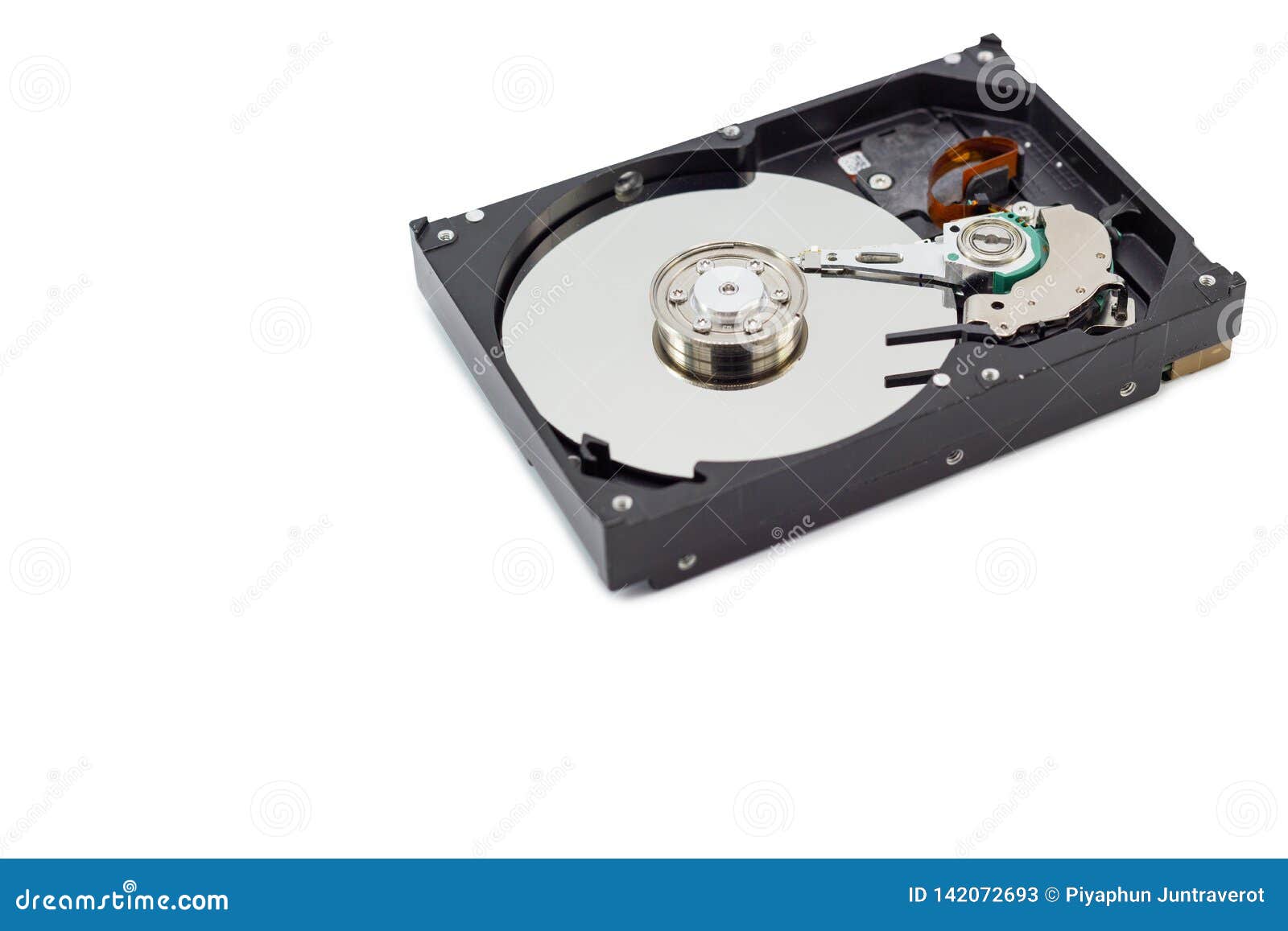 Hard Disk Drive for Computer Data Storage Technology HDD Stock Image ...