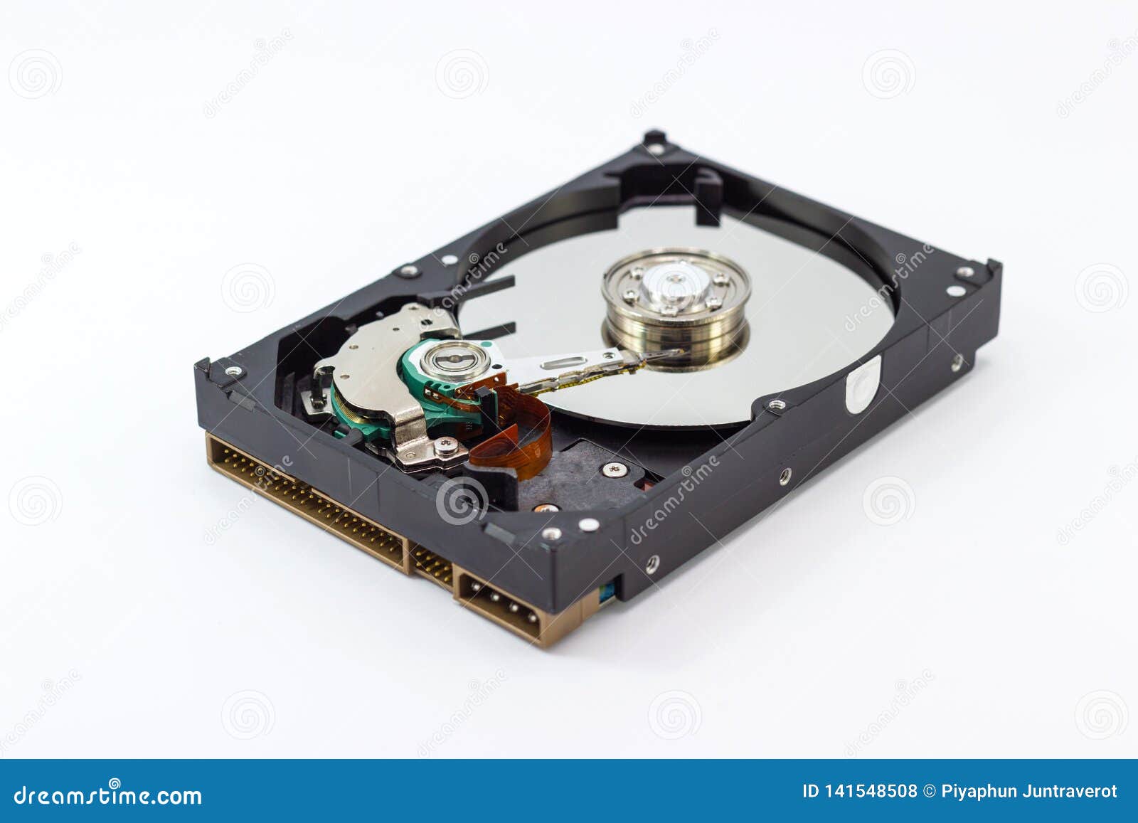 Hard Disk Drive for Computer Data Storage Technology HDD Stock Photo ...
