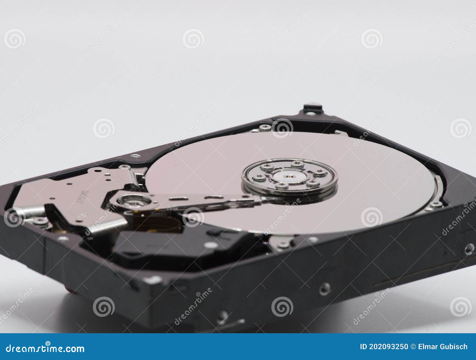 Hard Disk Drive Data Storage for Computers Stock Photo - Image of ...
