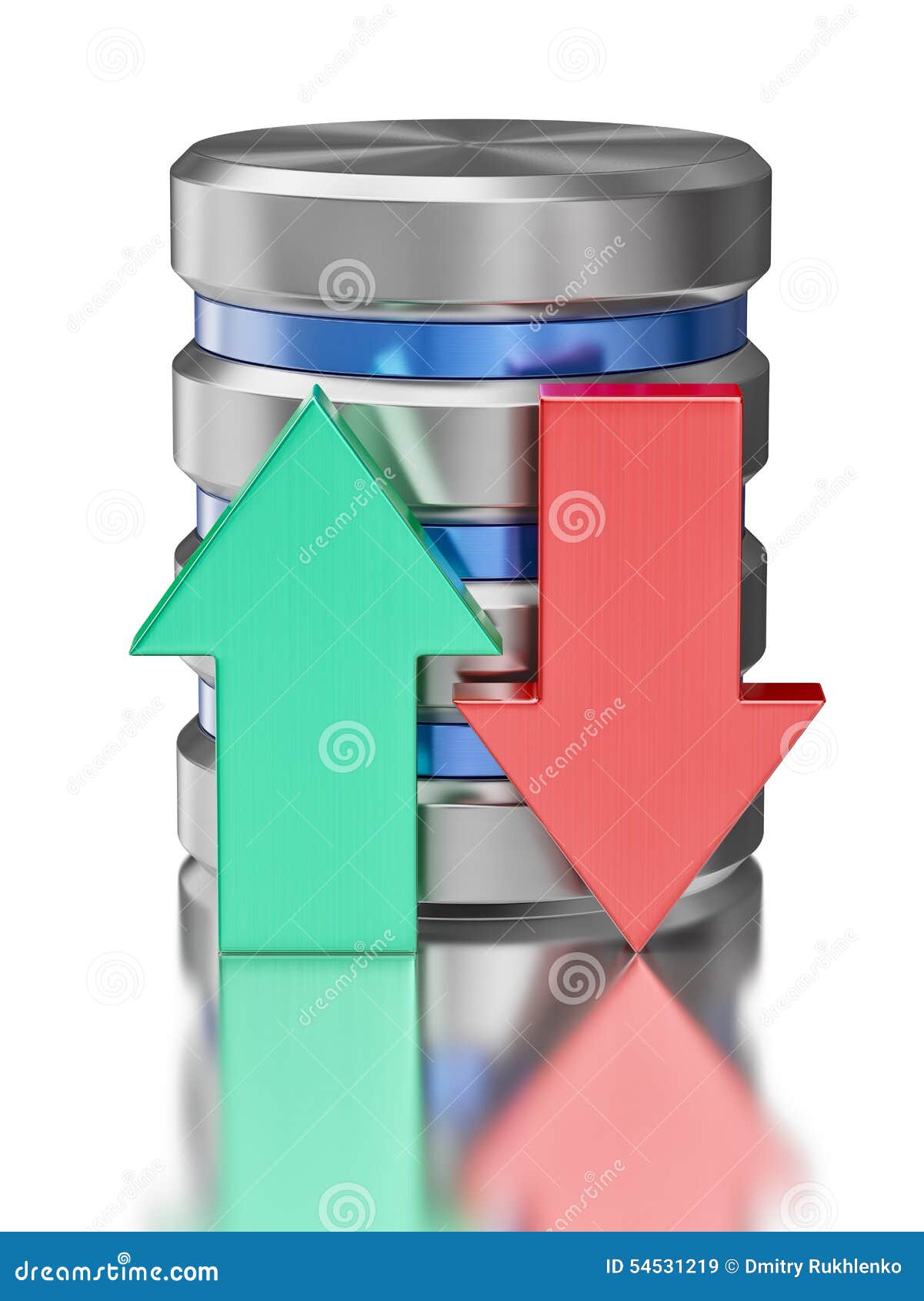 Hard Disk Drive Data Storage Database Icon Symbol Stock Illustration ...