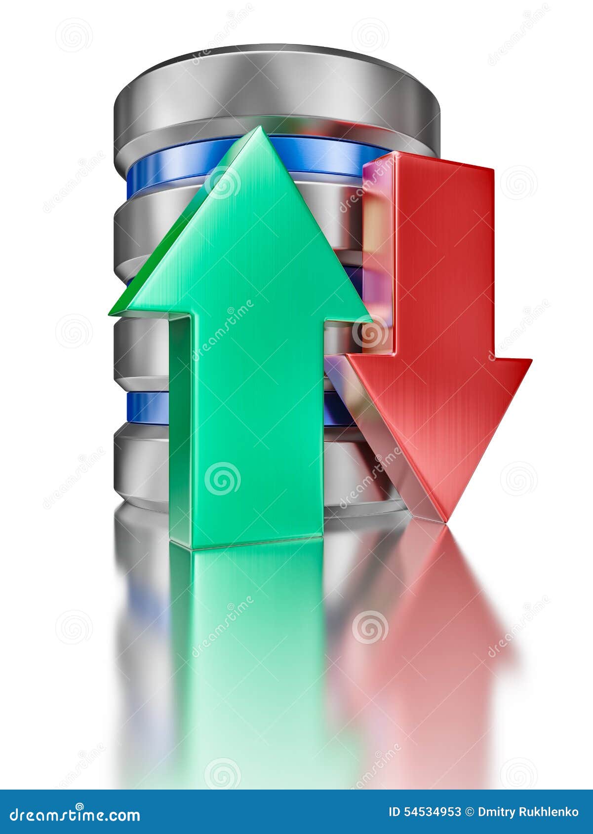 Hard Disk Drive Data Storage Database Icon Symbol Stock Illustration ...