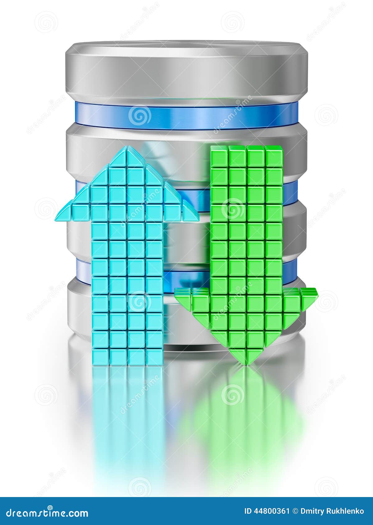 Hard Disk Drive Data Storage Database Icon Symbol Stock Illustration ...