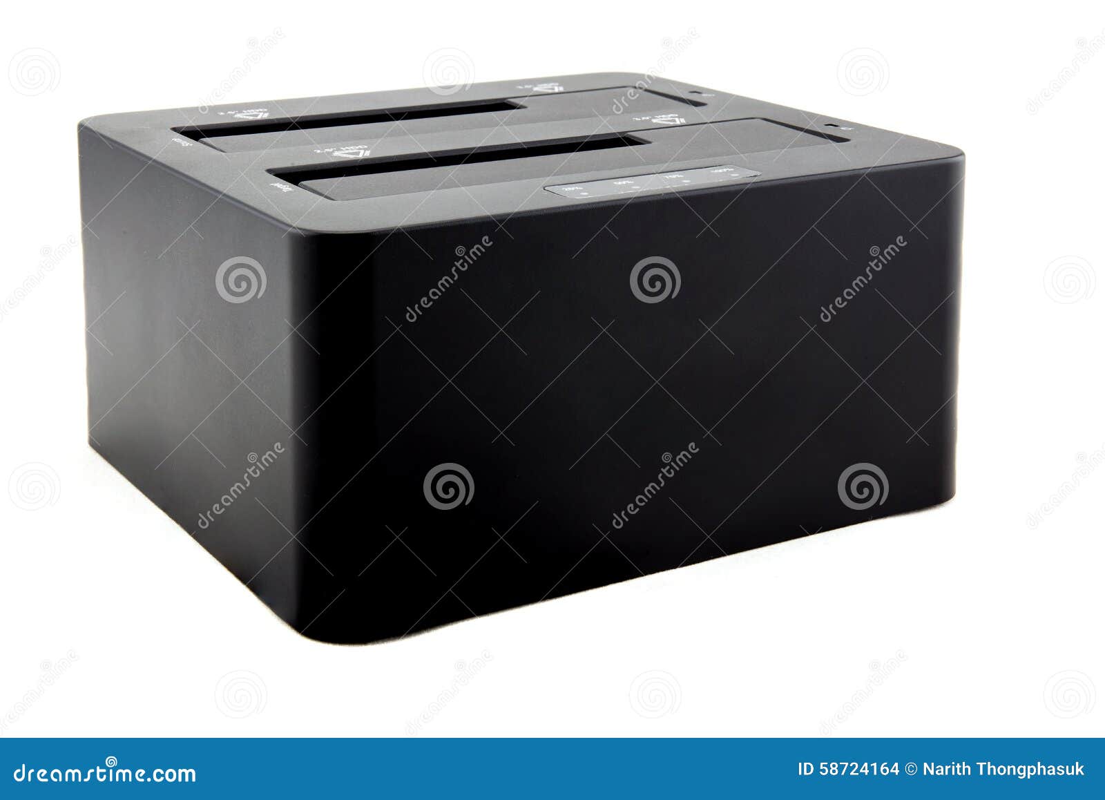 Hard Disk Drive Dock Station Stock Photo - Image of information ...
