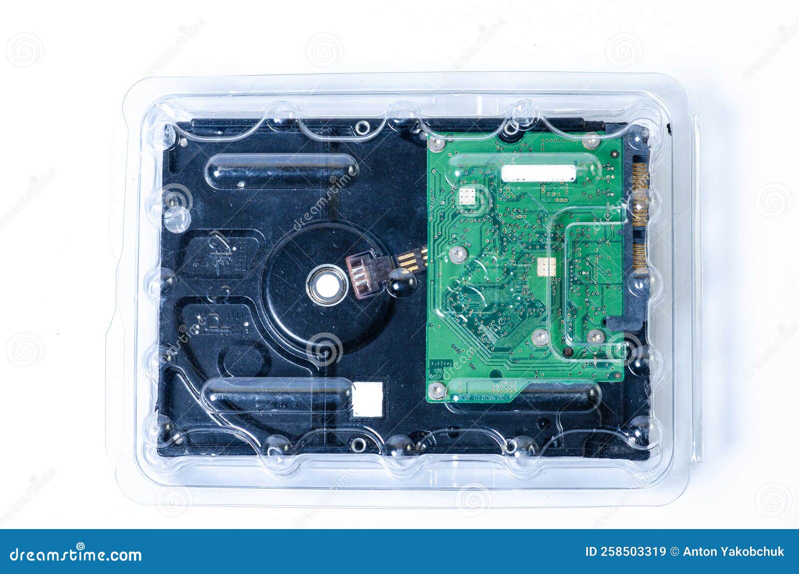 Hard Disk Drive HDD of Different Size Isolated on White Stock Image ...