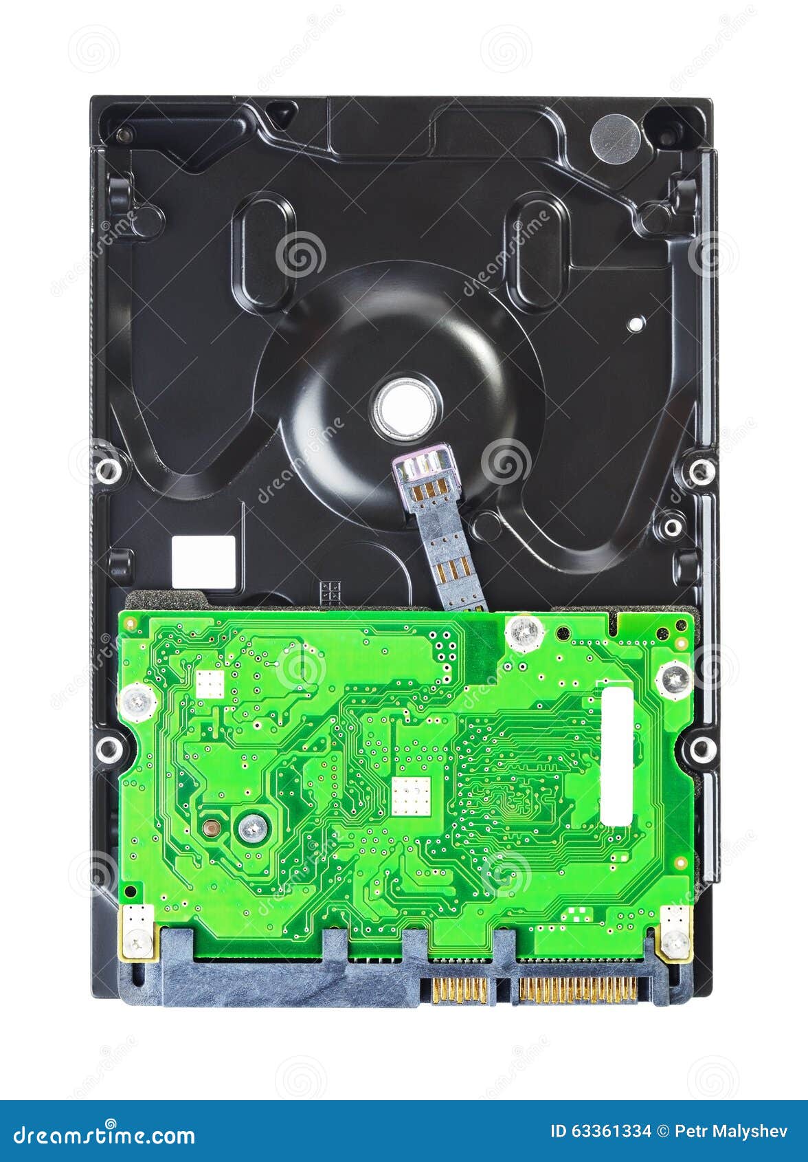 Hard Disk Drive HDD stock photo. Image of detail, modern - 63361334