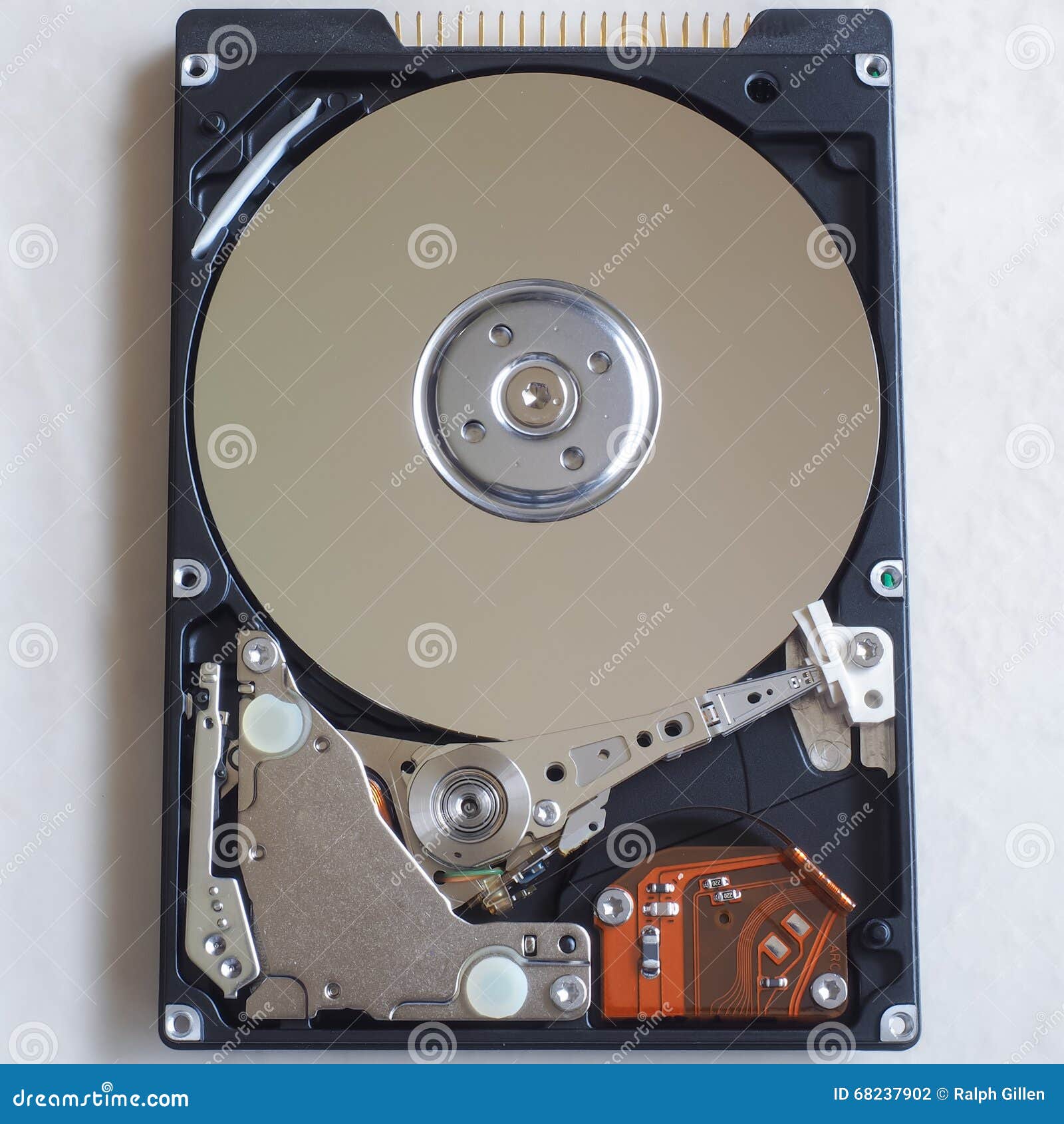 Hard Disk Drive 3 stock photo. Image of disc, drive, circuits - 68237902