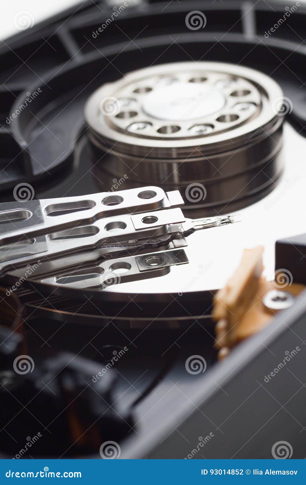 Hard disk drive open case stock photo. Image of store - 93014852