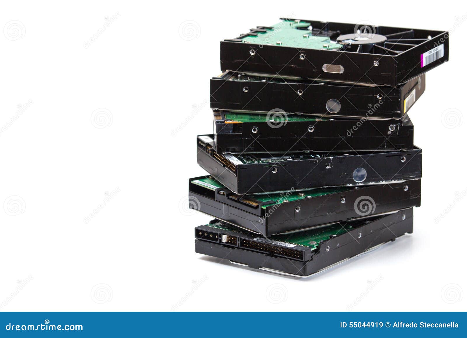 Hard disk drive stock image. Image of write, technology - 55044919