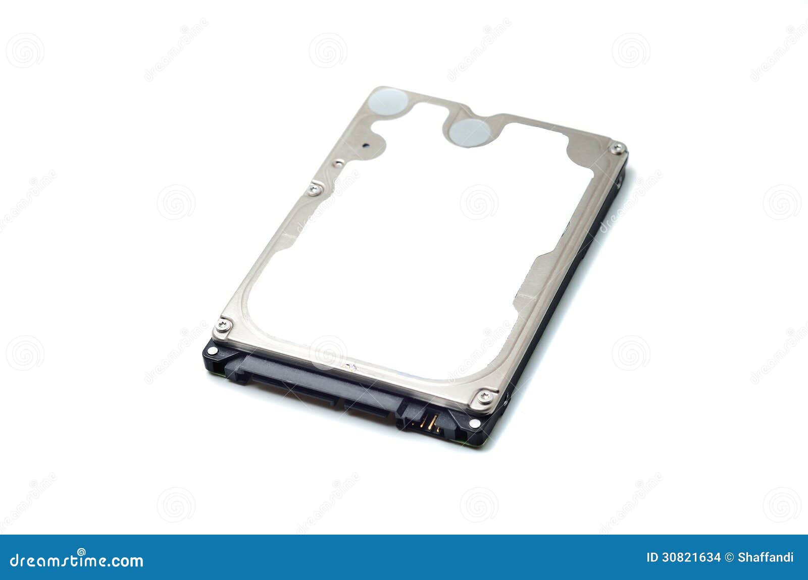 Hard Disk Drive on White stock photo. Image of hosting - 30821634