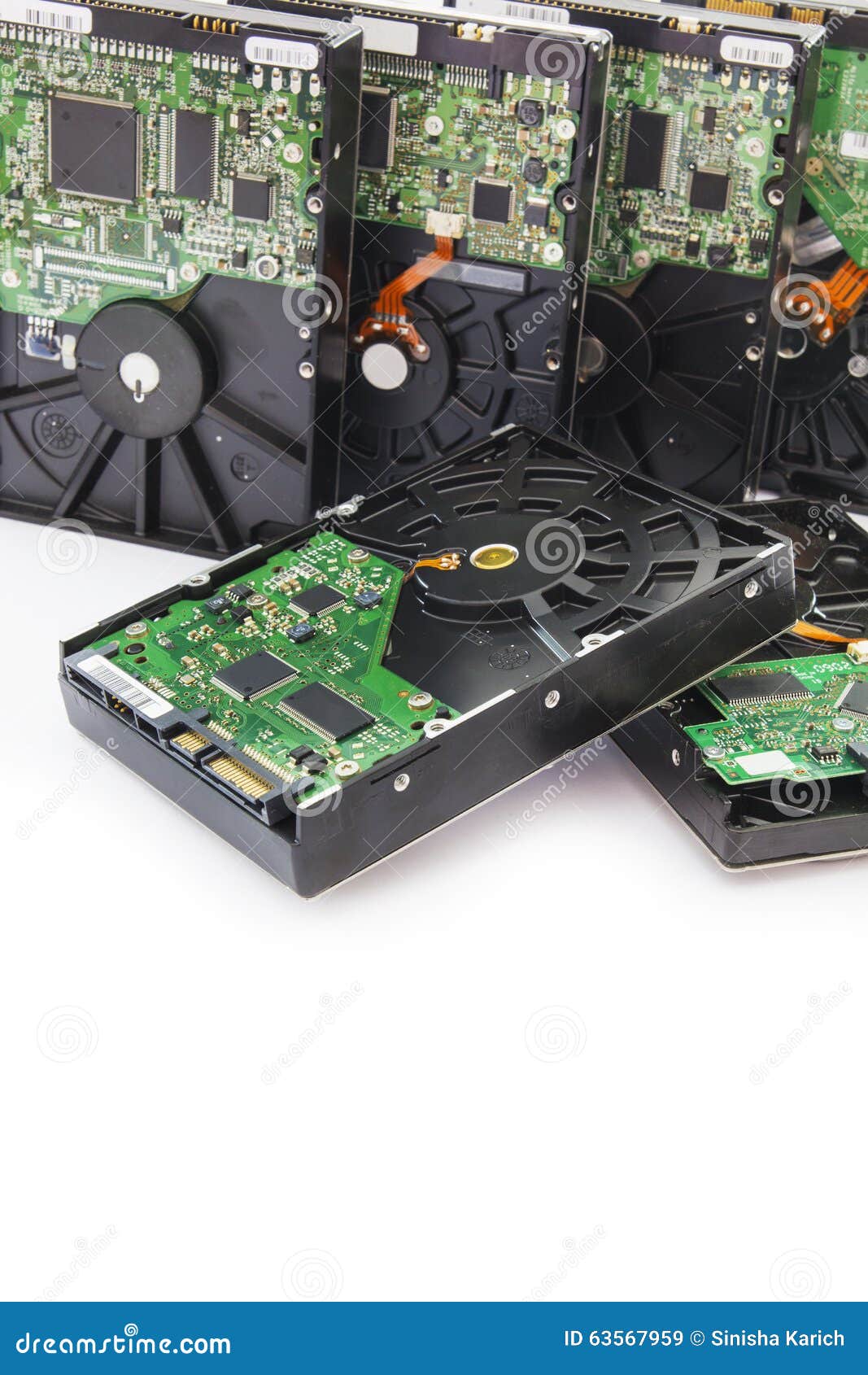 Hard Disk Drives stock image. Image of pollution, hard - 63567959