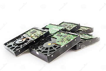 Hard Disk Drives stock photo. Image of hard, drive, pile - 63700510