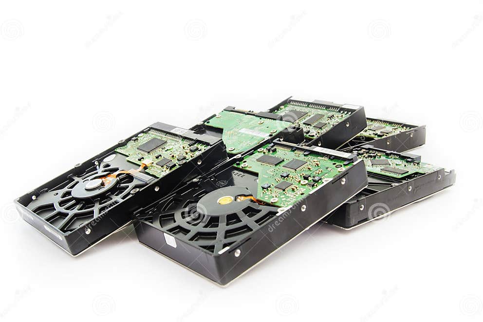 Hard Disk Drives stock photo. Image of hard, drive, pile - 63700510