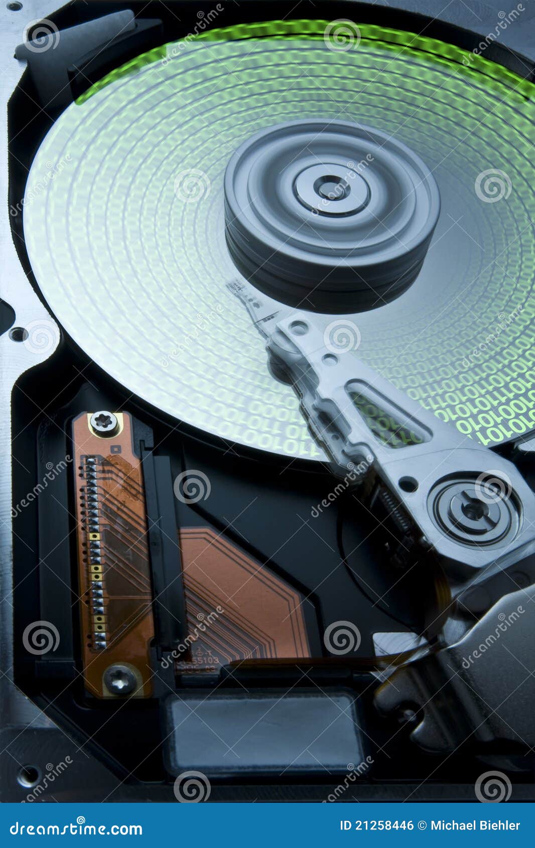 Hard disk with green data stock photo. Image of electronic - 21258446 Hard disk with green data stock photo. Image of electronic - 21258446