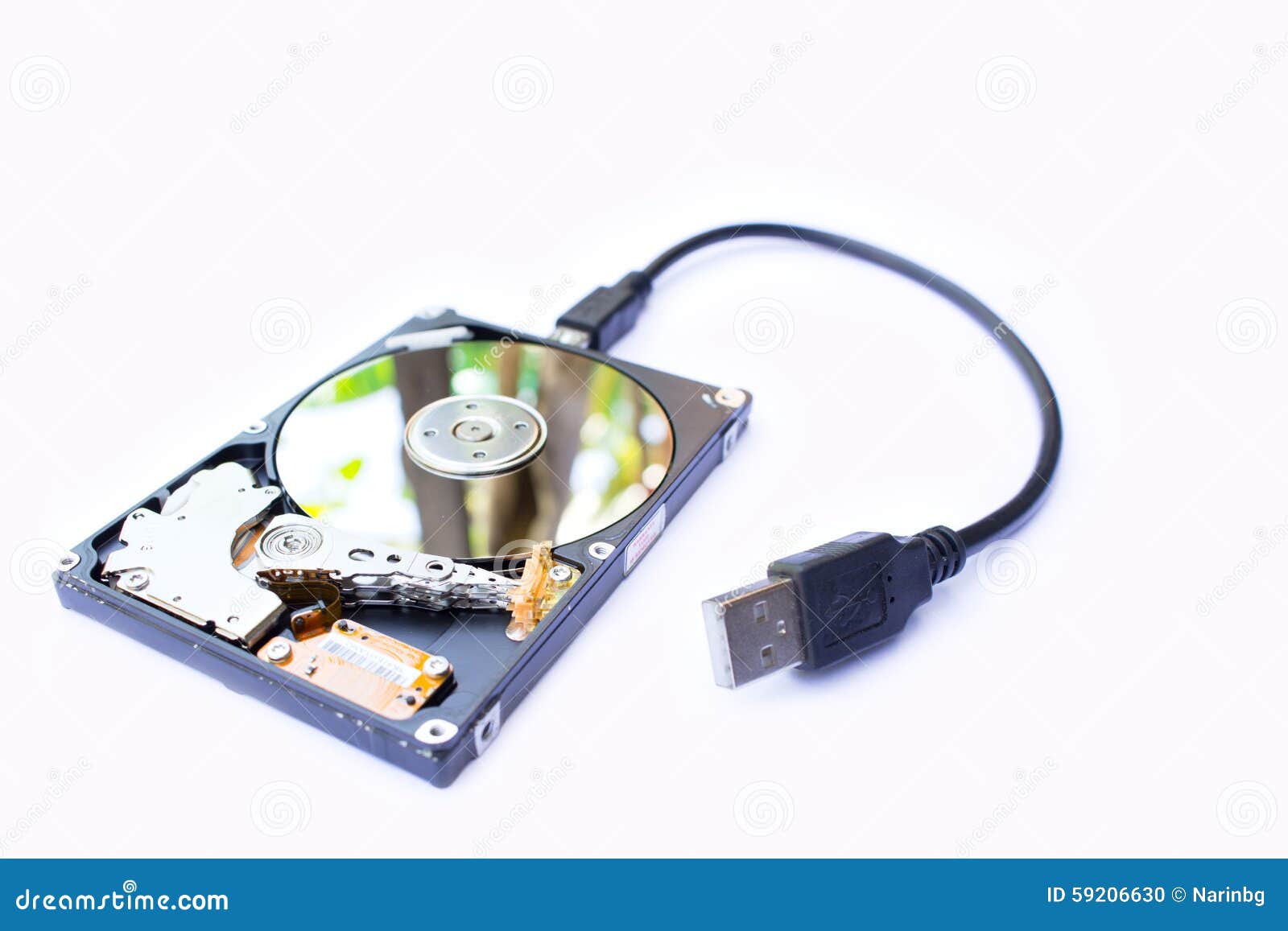 Hard disk stock photo. Image of close, external, hard - 59206630