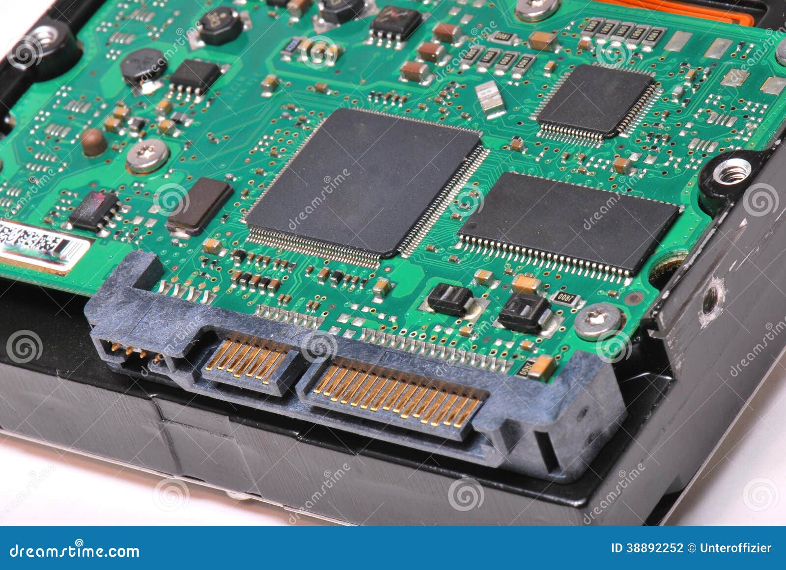 Hard Disk Printed Board stock photo. Image of communication - 38892252