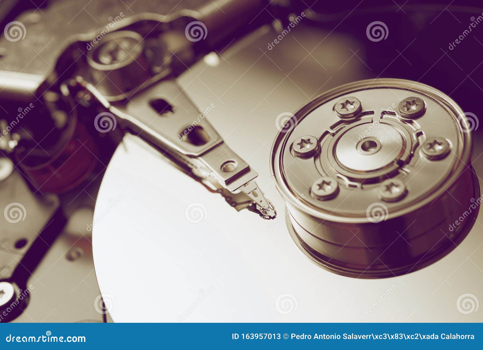 Hard disk view stock image. Image of circle, encryption - 163957013