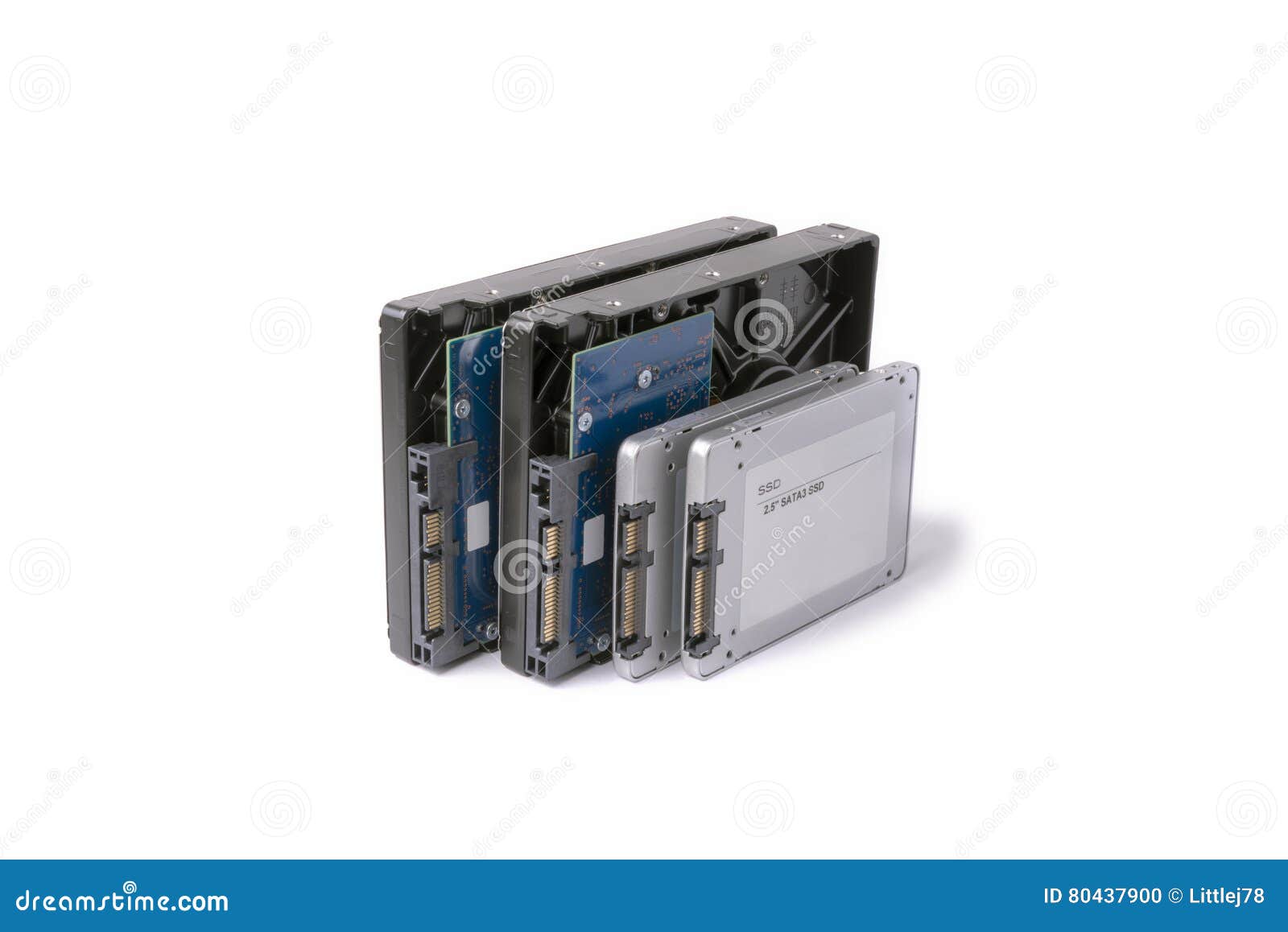 PC SATA Hard Disk Drive Cable With Connectors. Editorial Photo ...