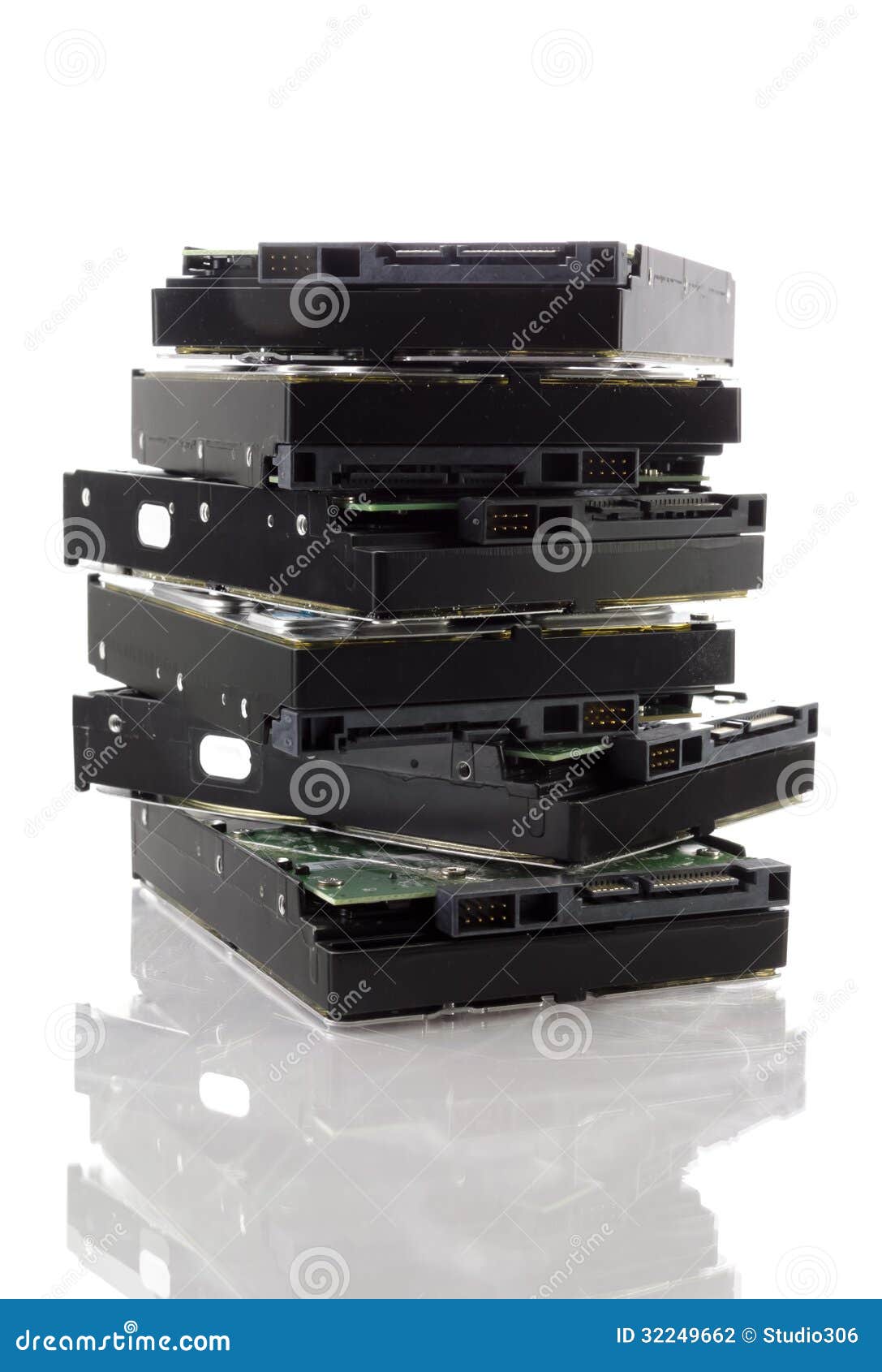 Hard Disks stock photo. Image of record, drives, terabyte - 32249662