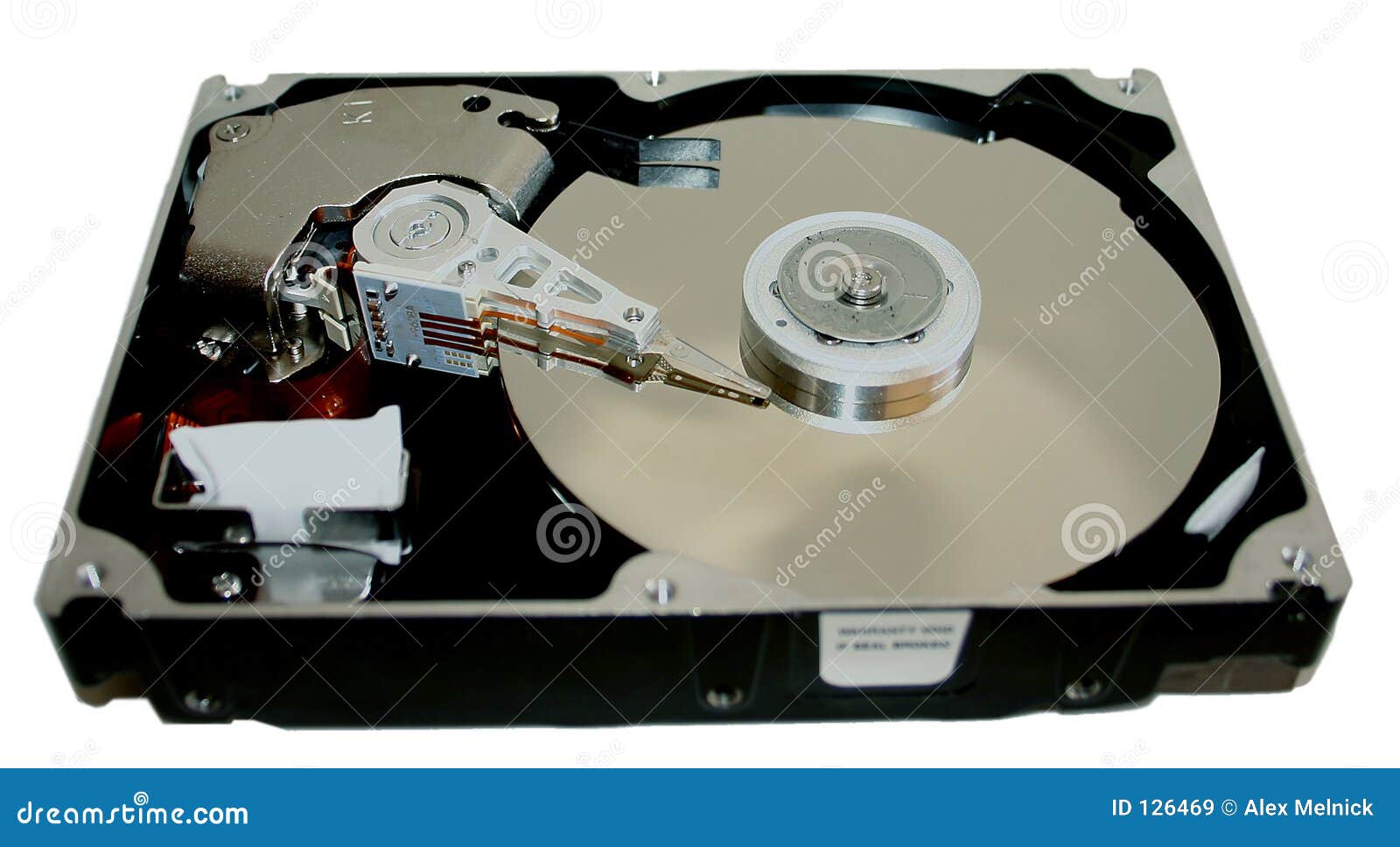 Hard Drive stock image. Image of harddisk, steel, opened - 126469