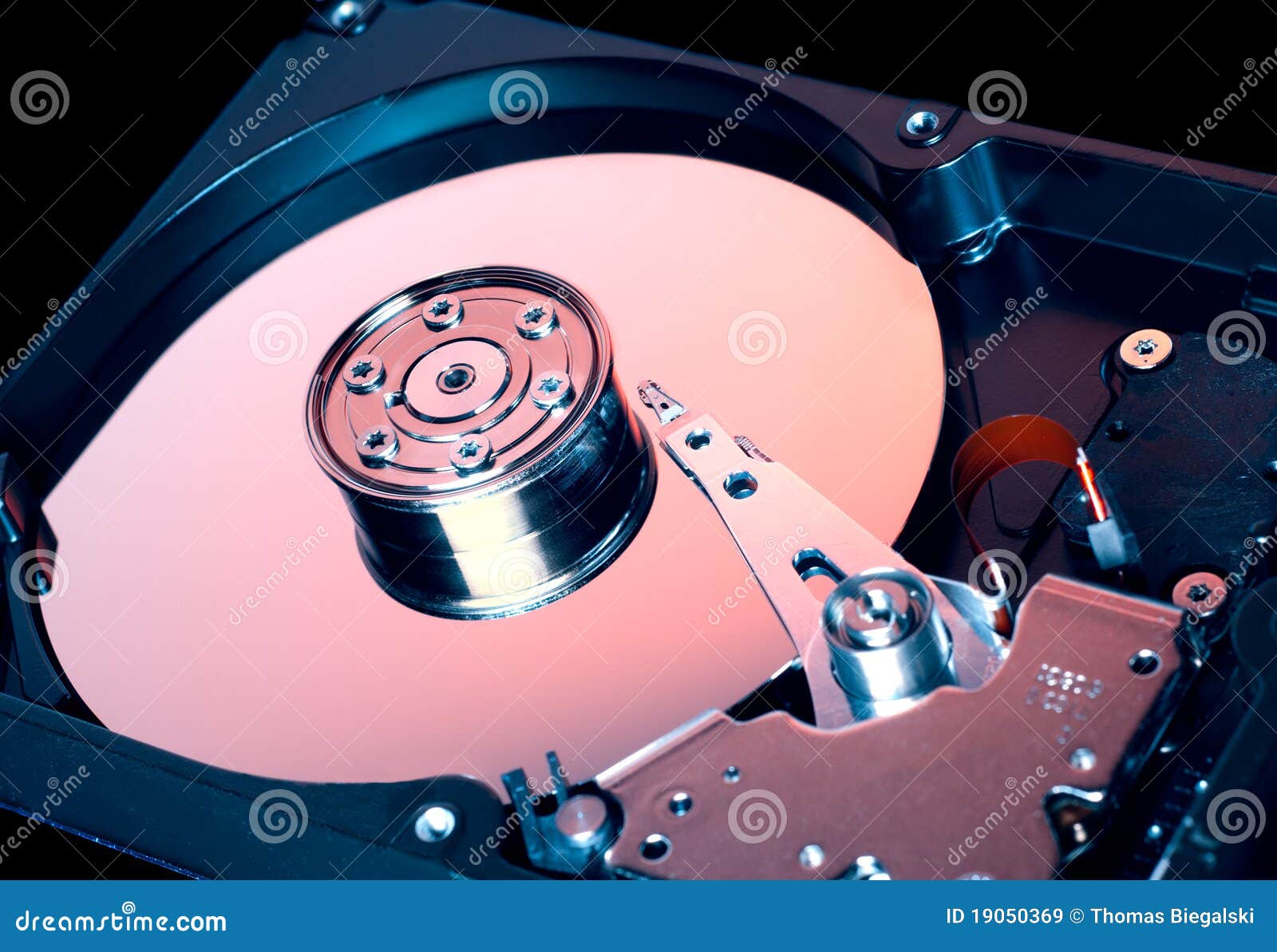 Hard Drive stock image. Image of equipment, metal, data - 19050369