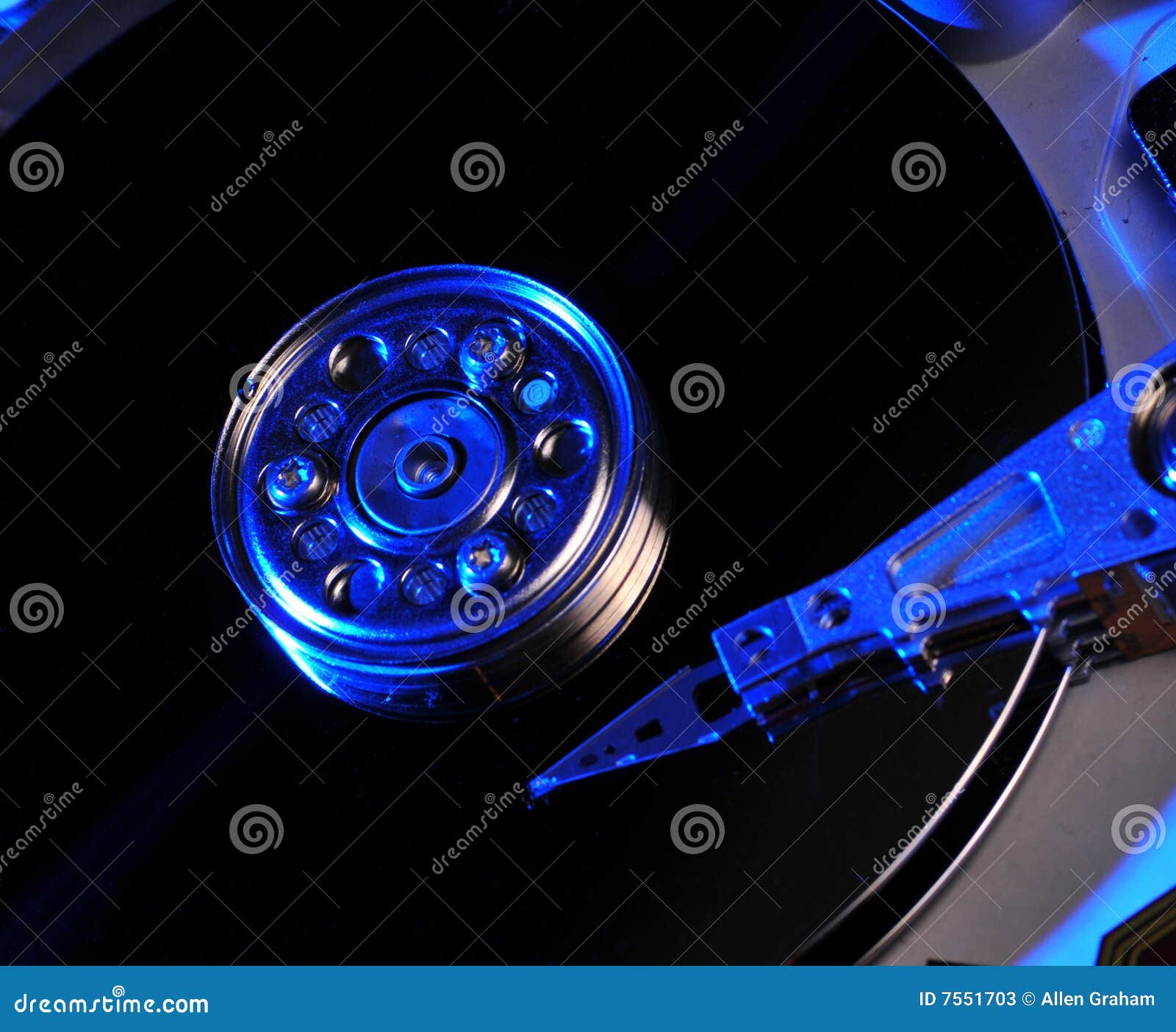 Hard drive abstract stock image. Image of compartment - 7551703
