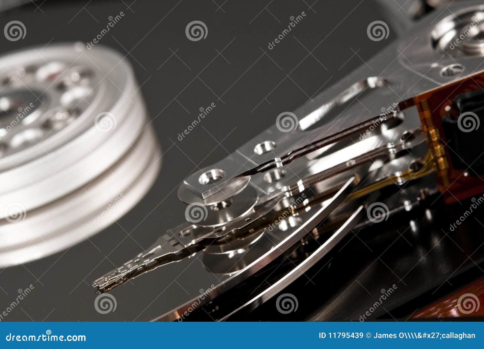Hard Drive Arm stock image. Image of capacity, computer - 11795439