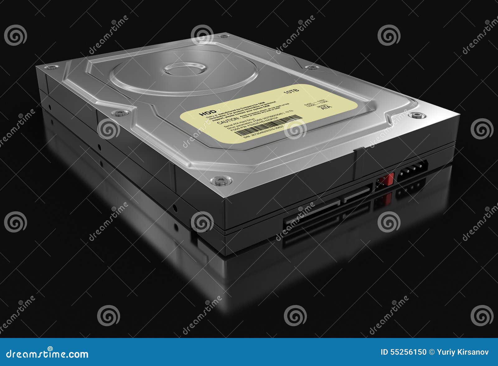 Hard Drive (clipping Path Included) Stock Illustration - Illustration ...