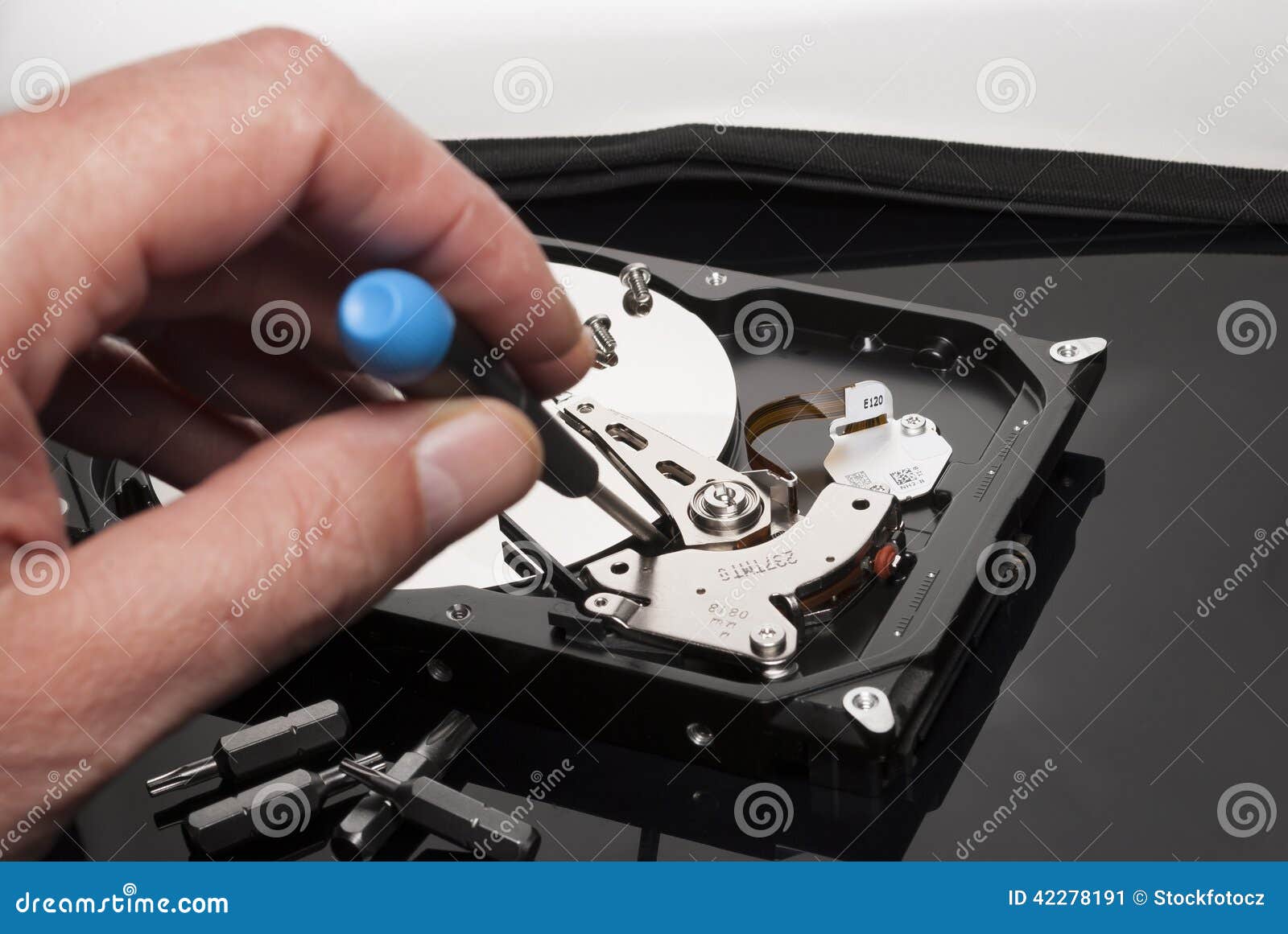 Hard drive fix stock image. Image of hardware, failure - 42278191