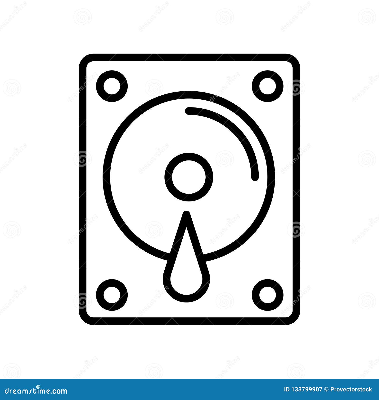 Hard Drive Icon Vector Isolated On White Background, Hard Drive Stock ... Hard Drive Icon Vector Isolated On White Background, Hard Drive Stock ...