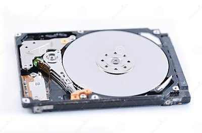 Hard drive internals stock image. Image of desktop, isolated - 70413599